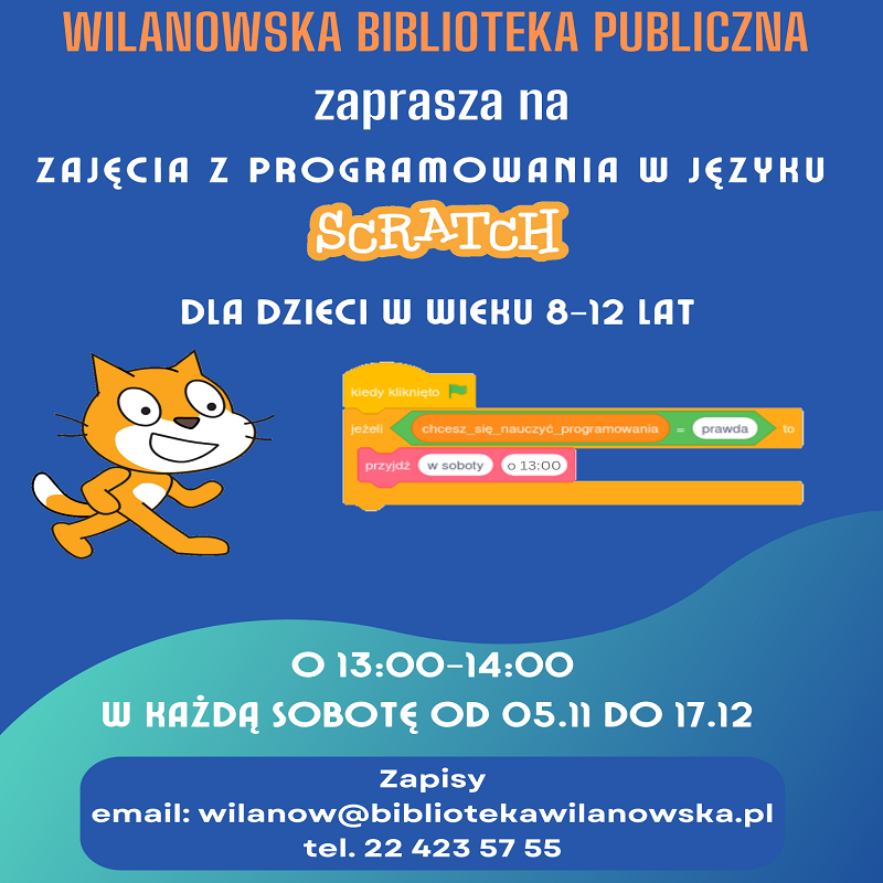 Zajęcia z programowania w języku Scratch dla dzieci w Wilanowie ...
